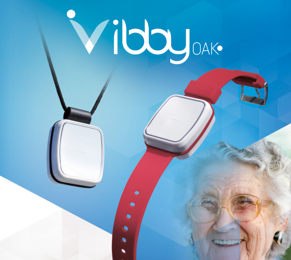 Vibby OAK, an automatic fall detector developped by Vitalbase