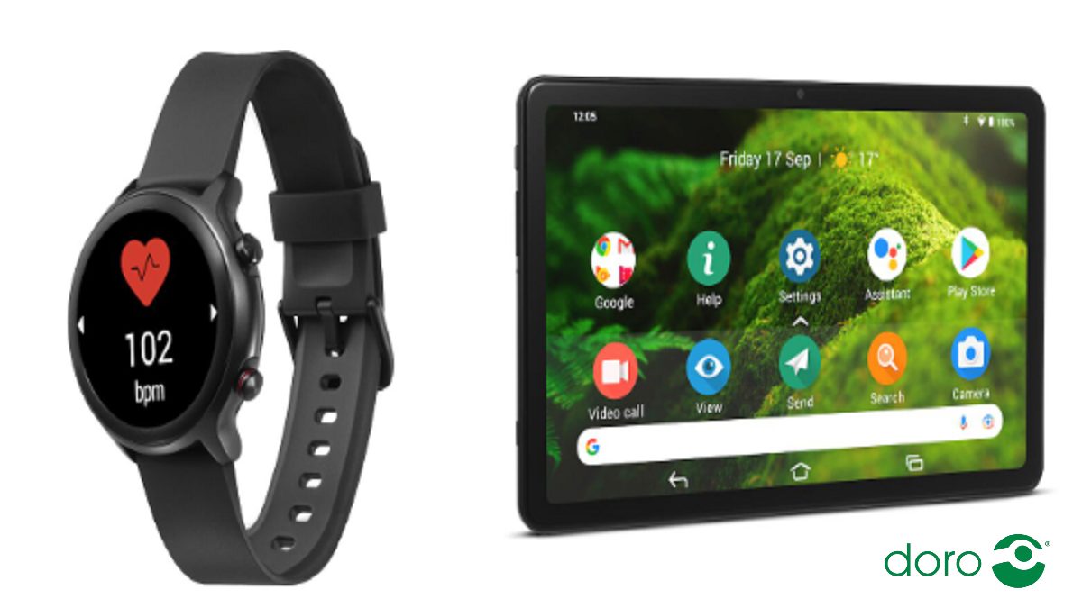 Doro unveils a new connected watch and tablet