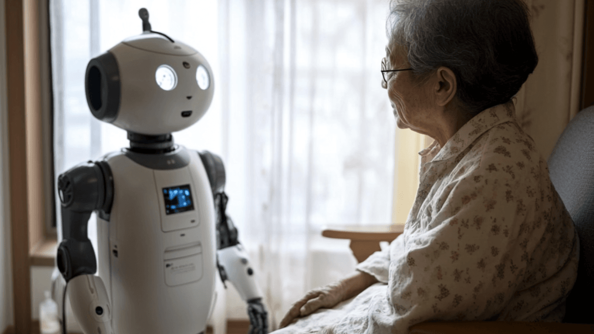 AIREC, the AI-powered robot that improves care for the elderly in Japan